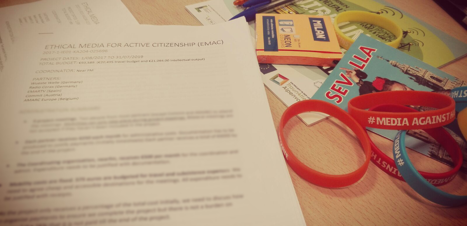 Kick-off meeting in Sevilla – EMAC